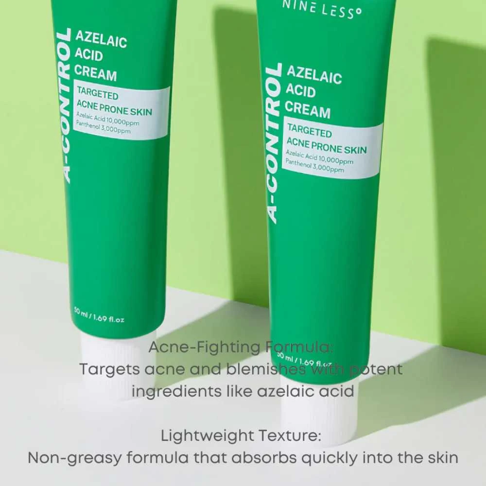 Nine Less - A-Control Azelaic Acid Cream | SkinGuru24