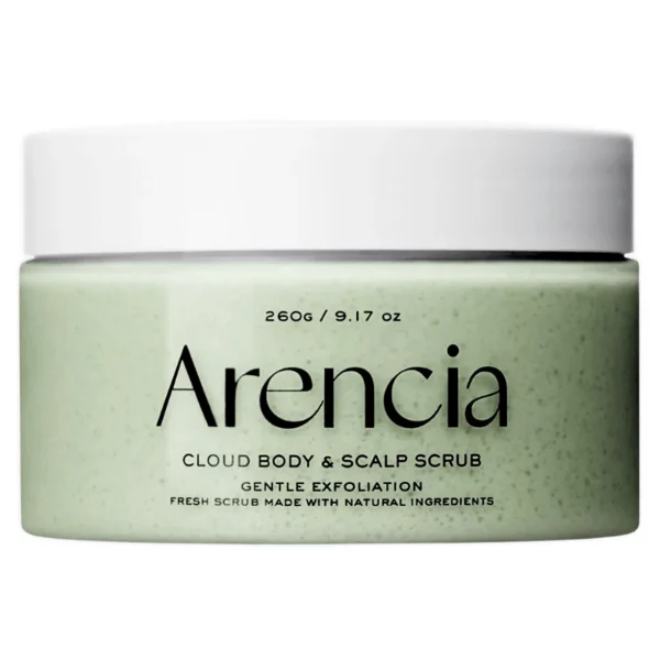 Arencia - Fresh Cloud Body and Scalp Scrub, Geranium and Primrose ...